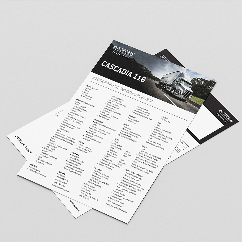 Spec Sheets